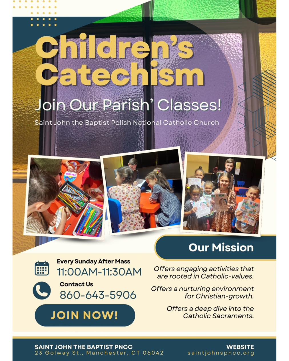 Catechism Classes – St. John's Parish